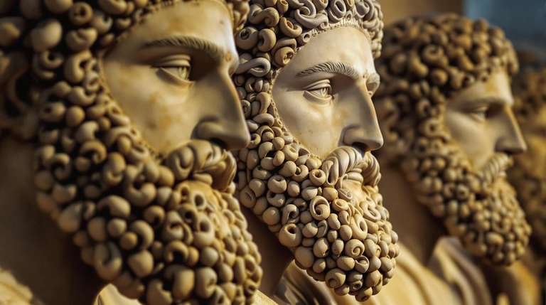 How Did the Greeks Curl Their Beards? - Beard Institute