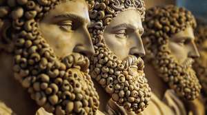 How Did the Greeks Curl Their Beards? - Beard Institute